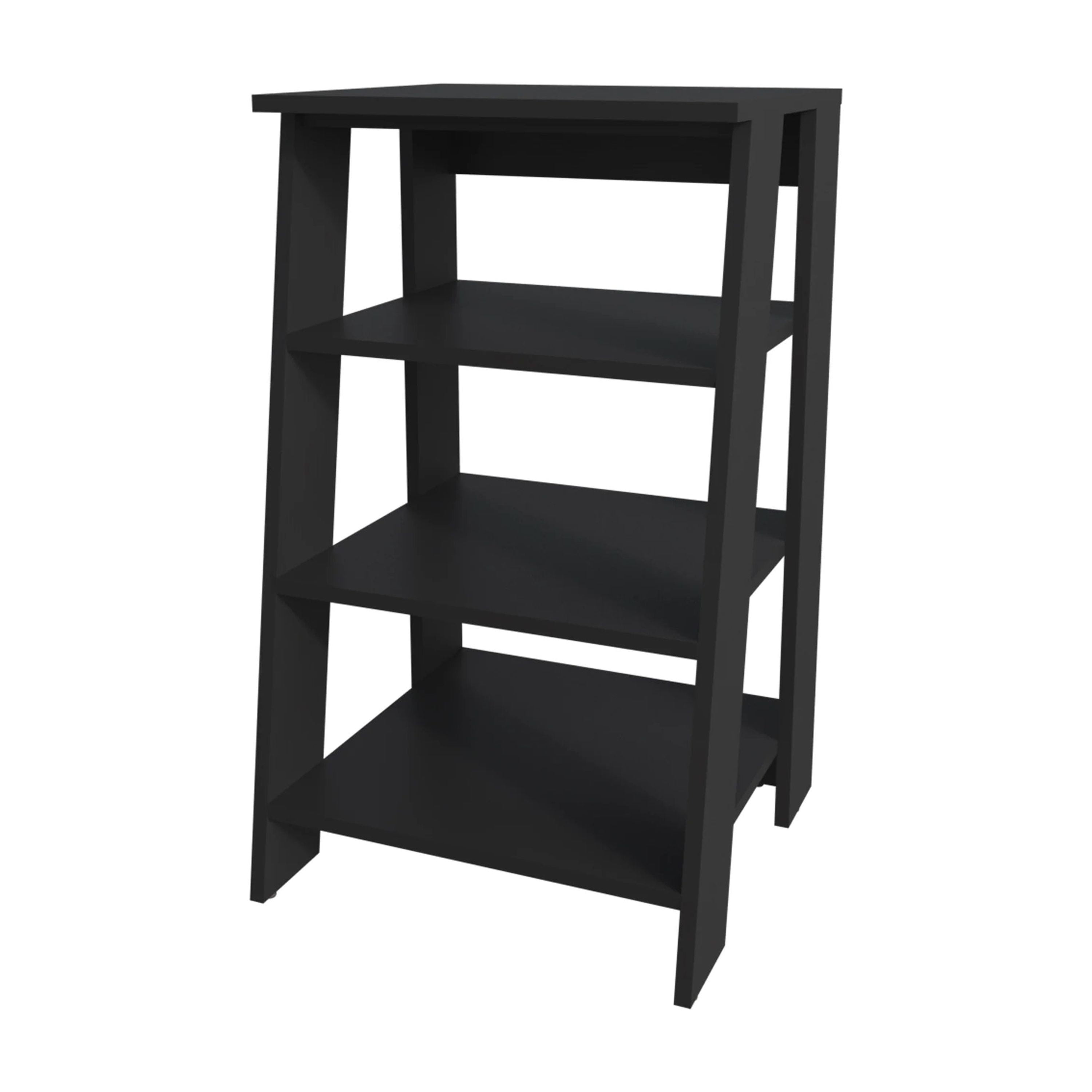 Wenge Bathroom Shelf: Freestanding 4-Tier Organizer, Modern Design ...