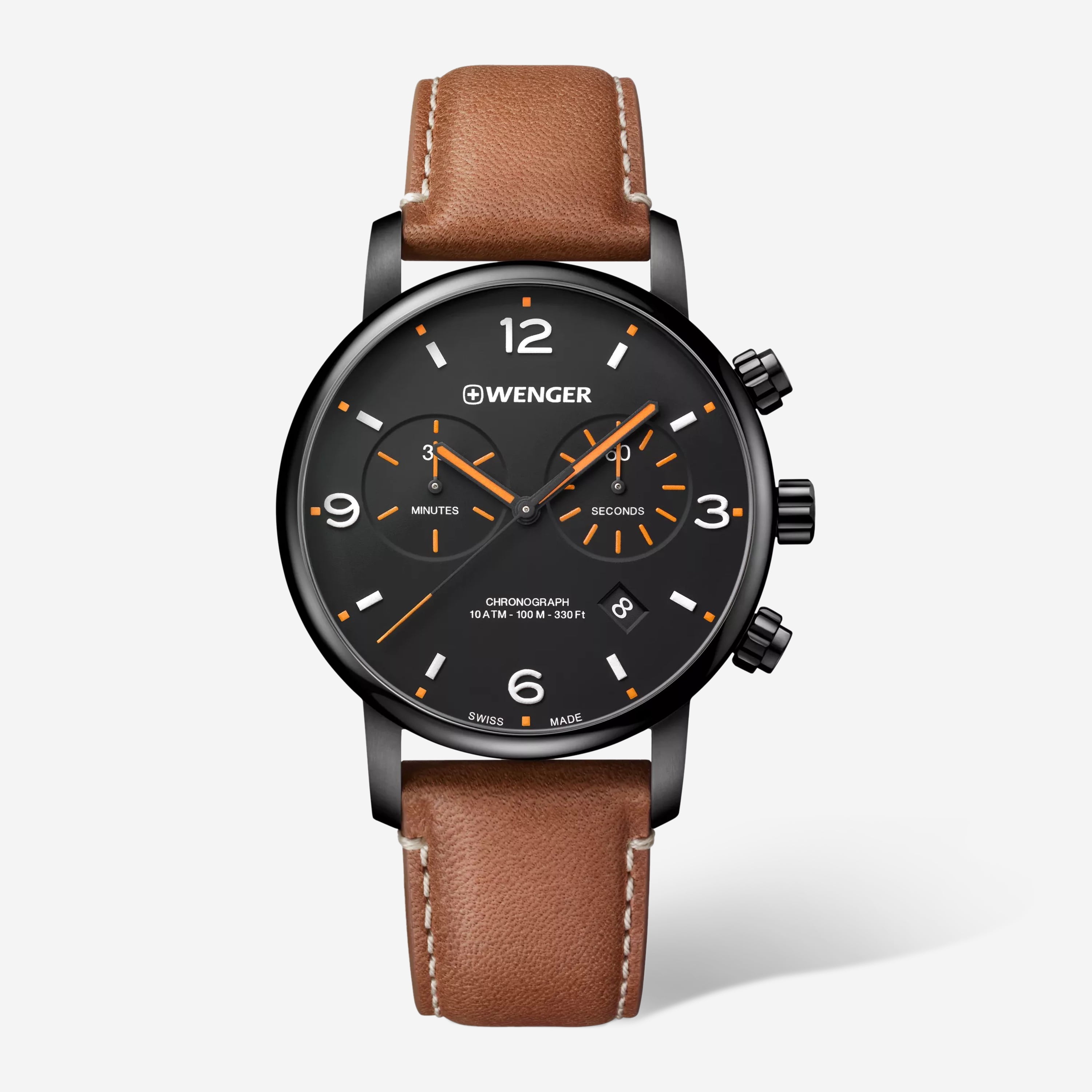 Wenger Swiss Army 01.1743.113 Men's Urban Metro Chronograph Watch 44mm ...