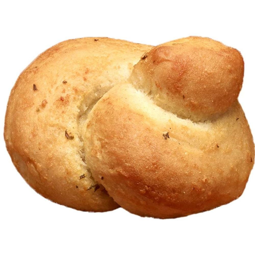 Wenner Bakery Garlic Knots for Dinner, 1.35 Ounce Par Baked Bread ...