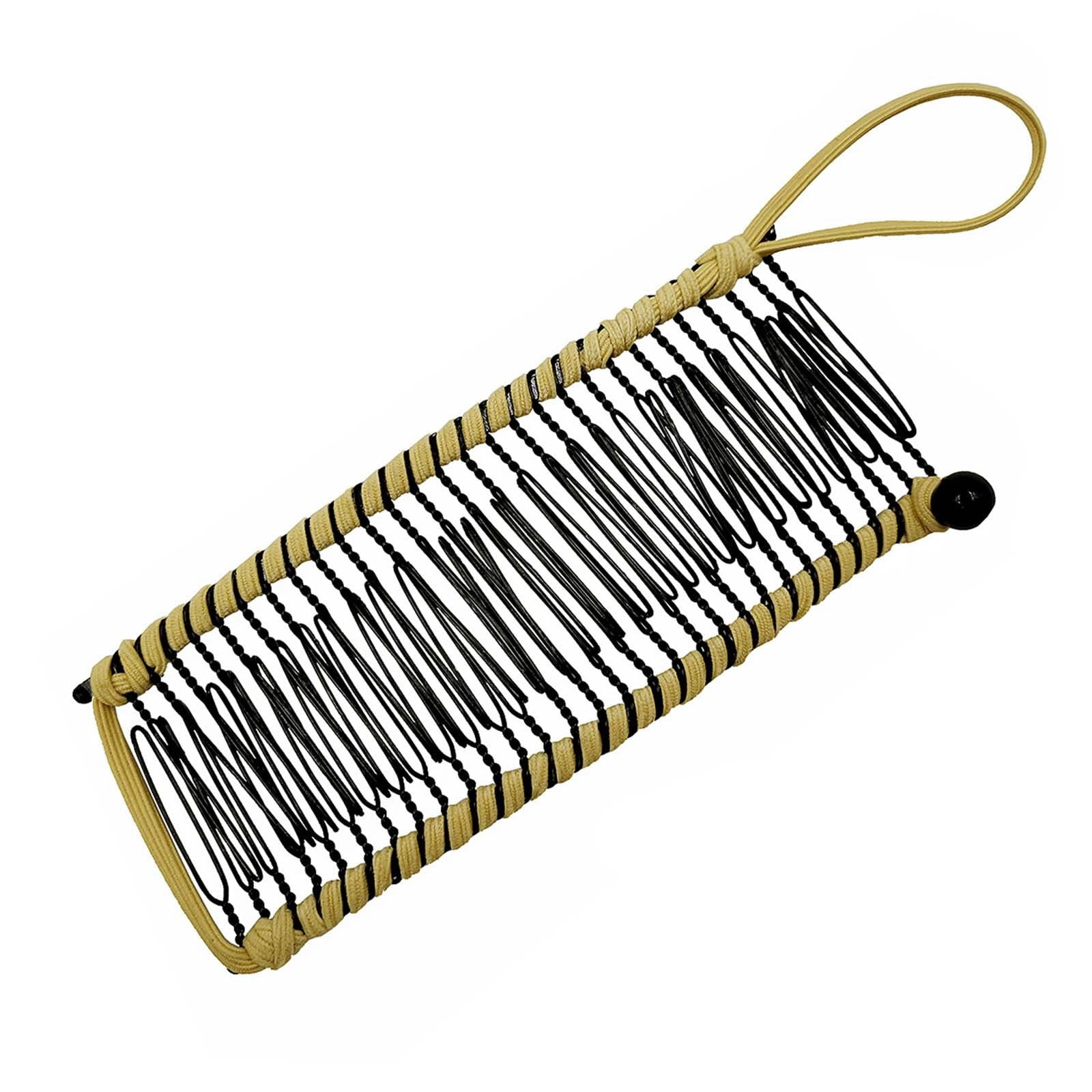 Wenshiii Banana Hairpin Hair Twister Fashionable Comb Lazy Hair Twister Simple Hair Twister With