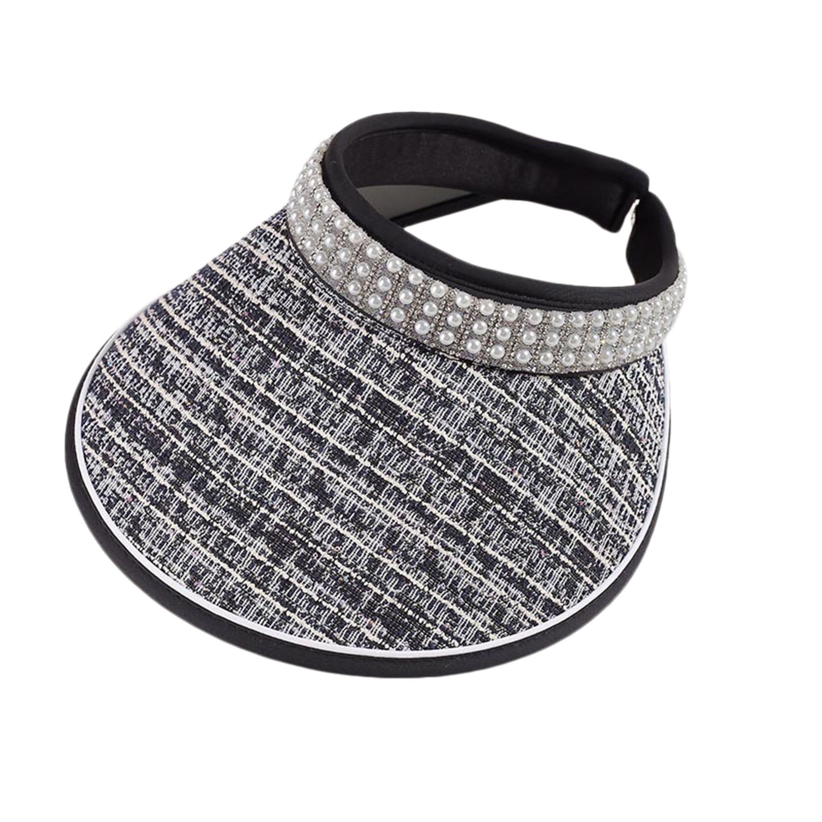 Wenshiii Hat Lady Sun Sun Visor Lady Wide Brim Hat Hat Spring and ...