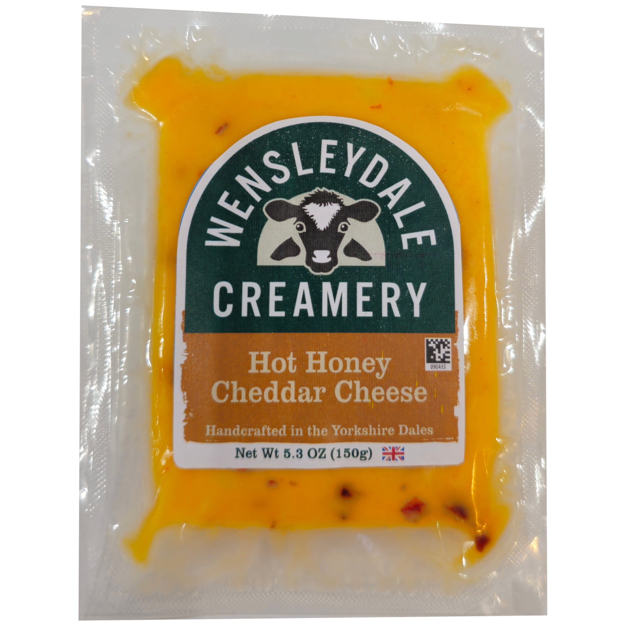 Wensleydale Creamery Hot Honey Cheddar Cheese Wedge, 5.3 oz - Walmart.com