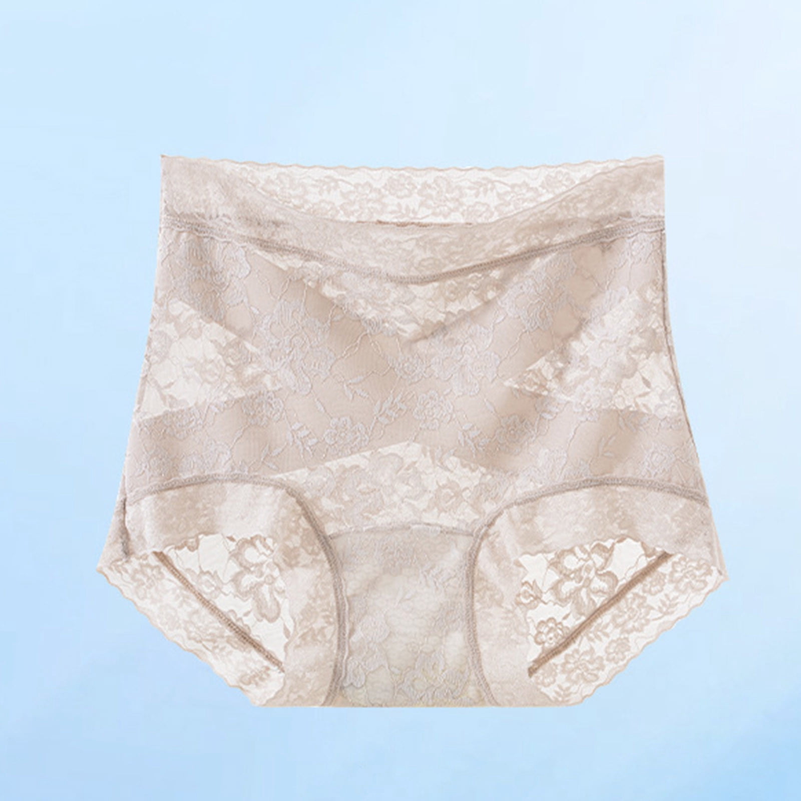 Wensltd Women's High Waisted Underwear Butt Lifting Full Coverage Plus ...
