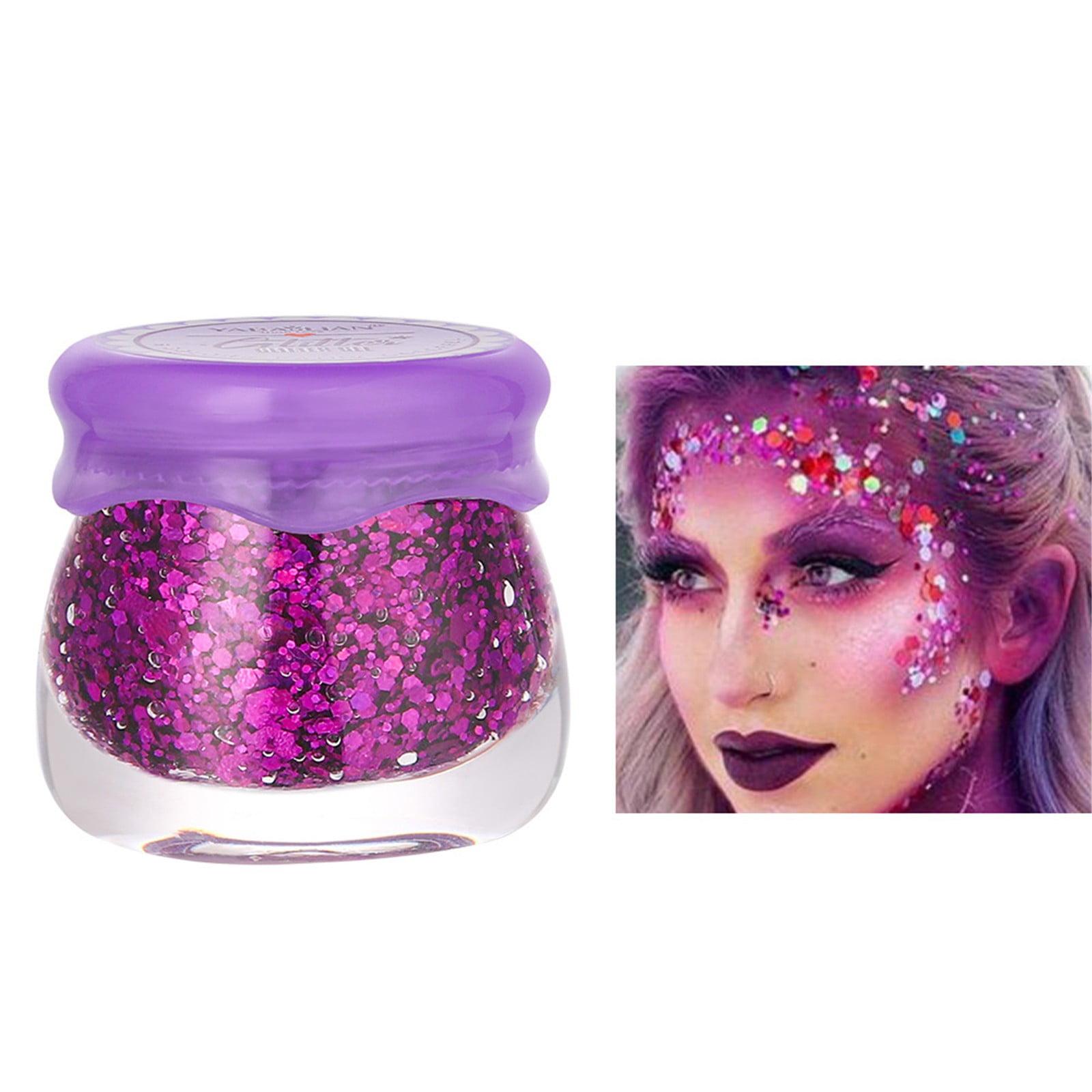 Wentin Body Paint Clearance! 6 Colors Flash Eye Shadow Sequin Gel Scale ...