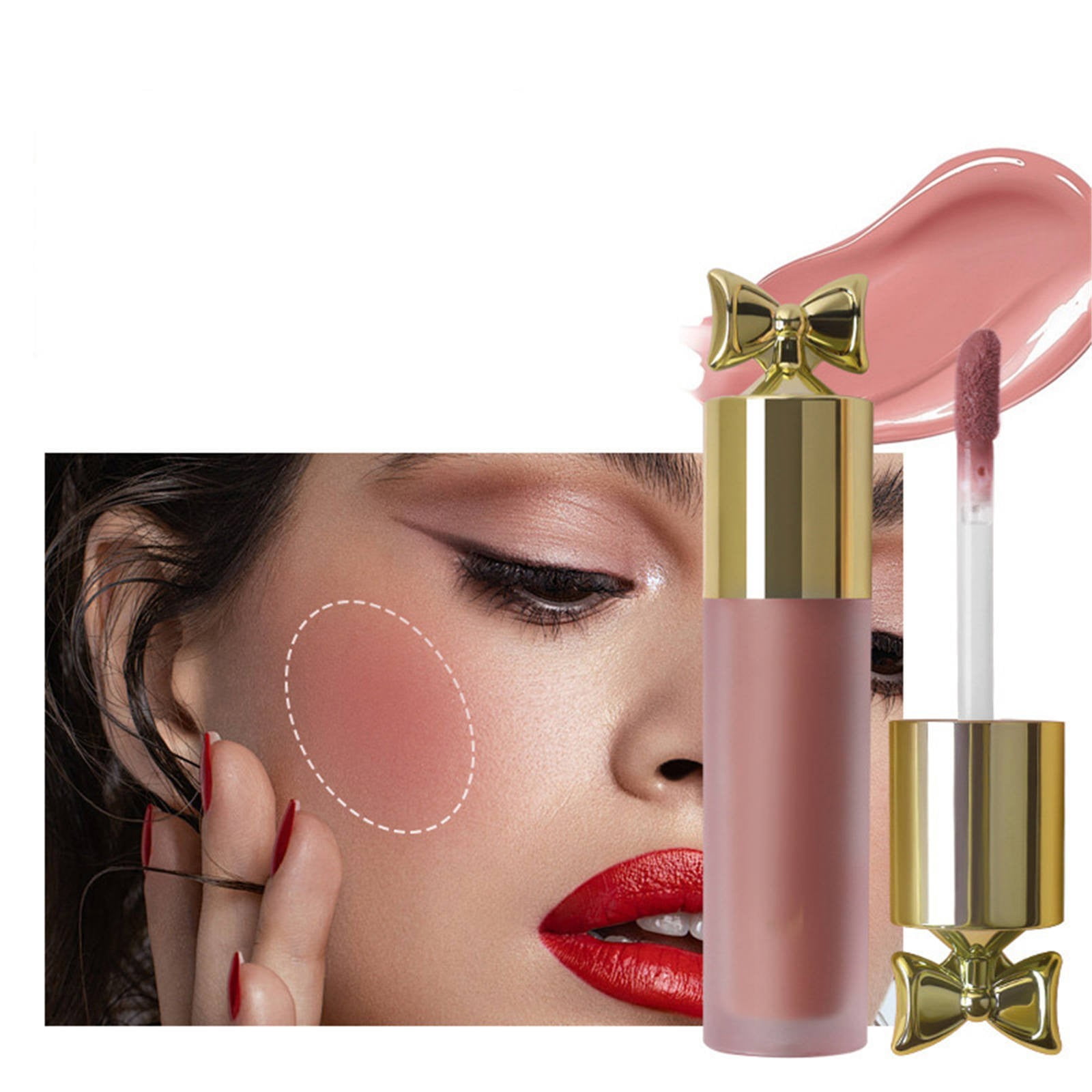 Wentin Cheap! Cheek Color Blush 7 Color Liquid Natural Finish Cheek ...
