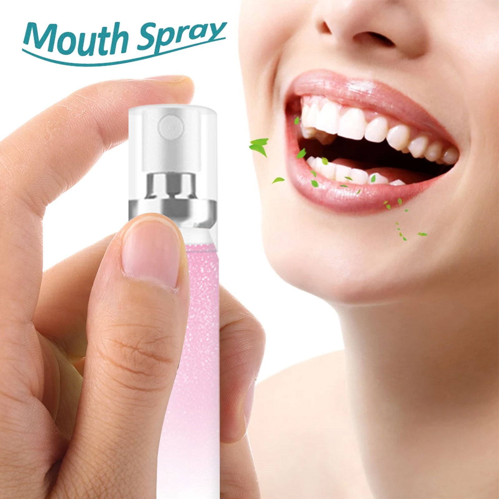 Wentin Fruit Flavored Oral Spray Mouth Spray Fresh Breath Compact Portable Refreshing Cool Fresh ...