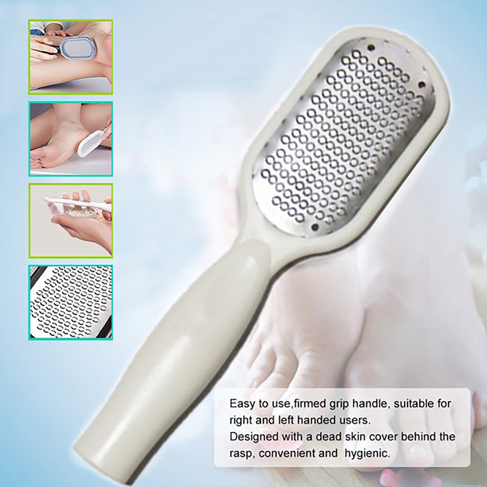 Wentin Reduced Foot Rasp File Scrubber Grater Dry Rough Dead Skin ...
