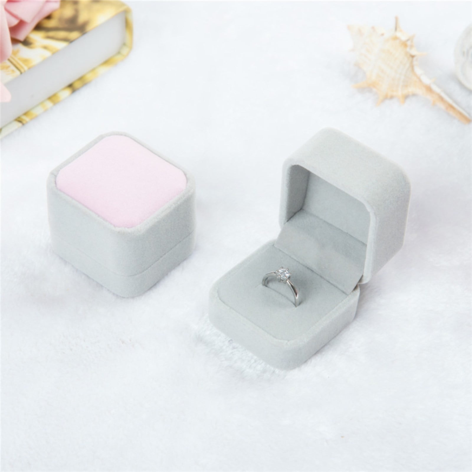 Wentin Reduced Jewelry box Engagement Ring Boxes Jewelry Ring Gift ...