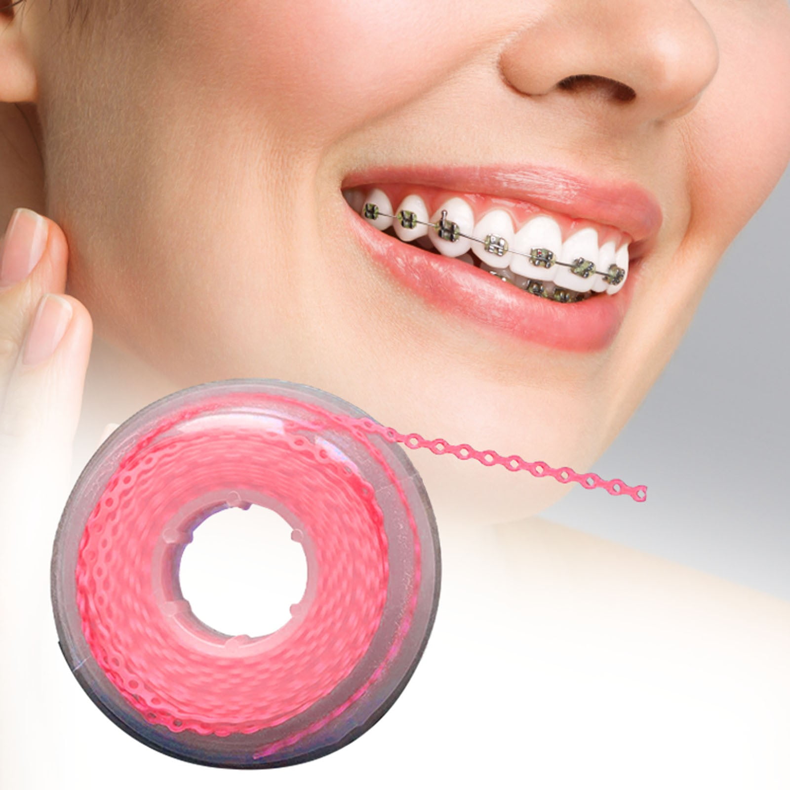 Wentin Rubber Chain Shaped Rubber Band With A Medium Distance And Short ...