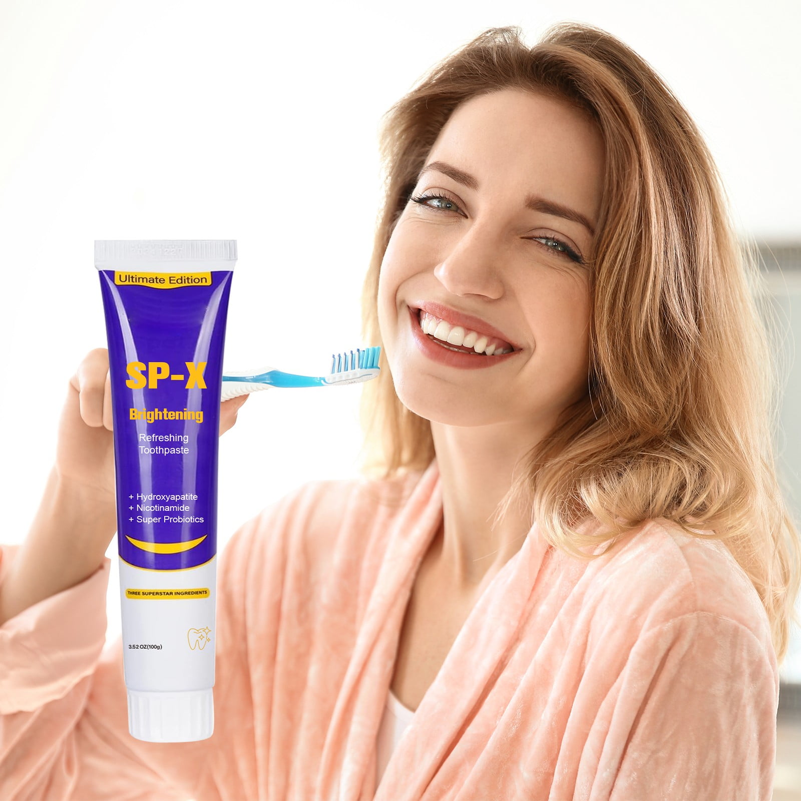 Wentin SP-X Probiotic Toothpaste for Teeth Whitening & Gum Health ...