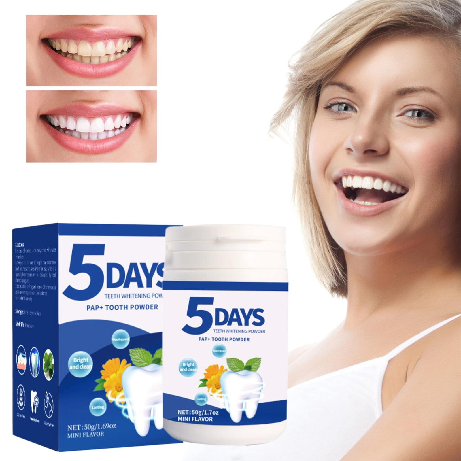 Wentin Teeth Powder 5 Days Tooth Powder Tooth Cleaning Powder Purple ...