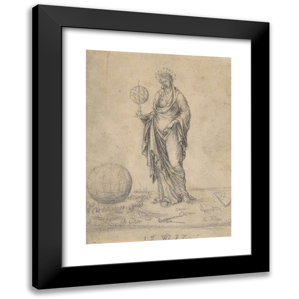 Wenzel Jamnitzer 11x14 Black Modern Framed Museum Art Print Titled ...