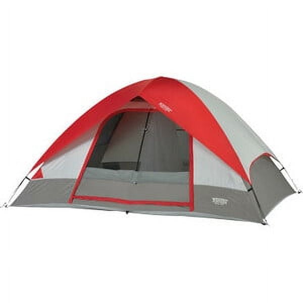 Wenzel Pine Ridge Red 5-Person Tent with Lite Reflect System, Removable ...