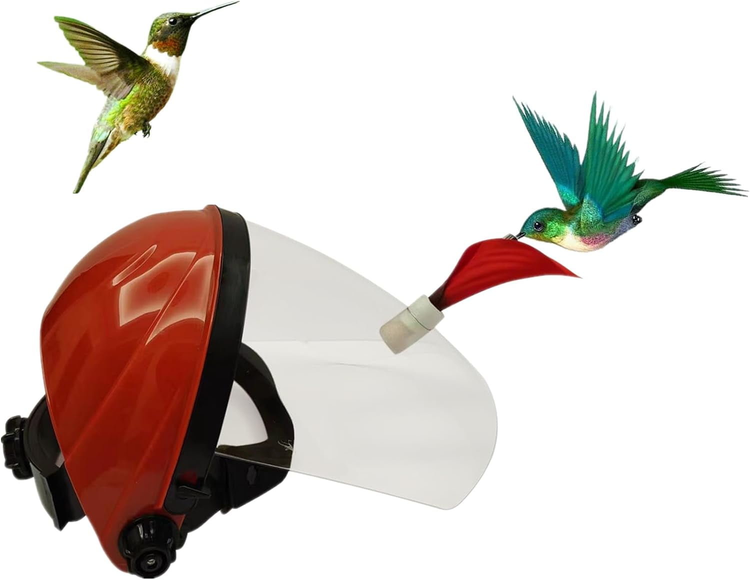 WeowiYief Hummingbird Helmet Feeder Mask - Walmart.com