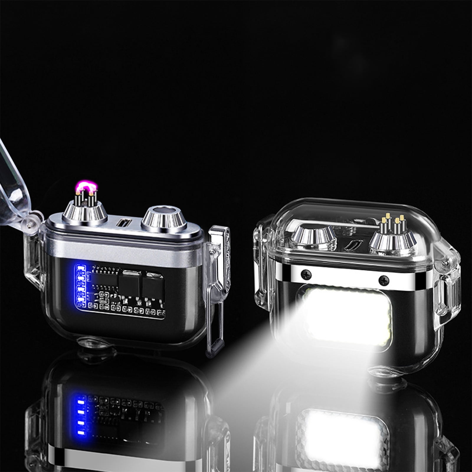 WeowiYief Outdoor Lighter Electric Lighters USB Rechargeable-Flameless ...