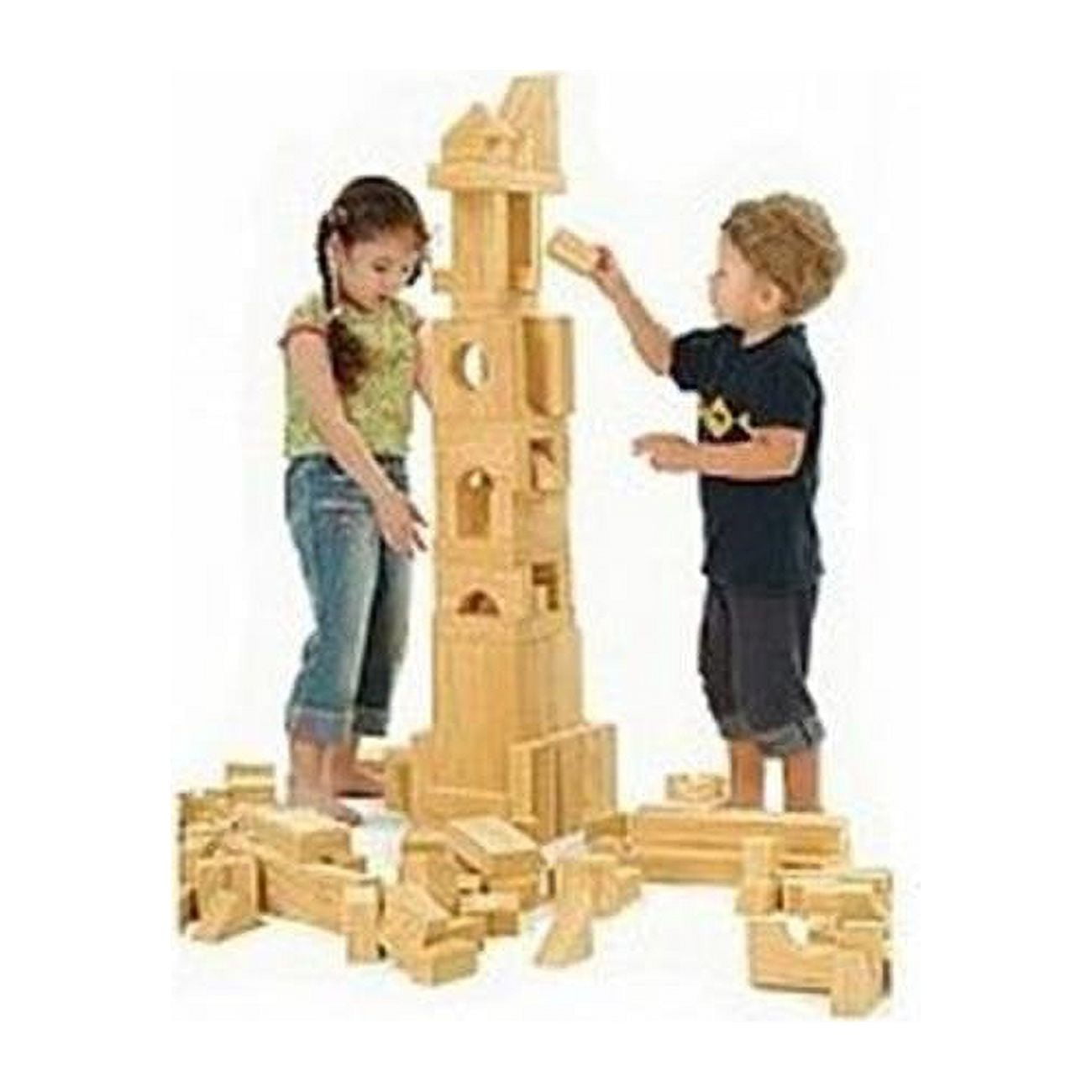 Weplay Softwood Blocks 4 CM 152 PCS KC2102 - Walmart.com
