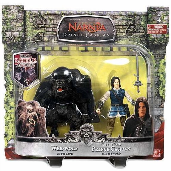 Wer-Wolf & Castle Raid Prince Caspian Action Figure 2-Pack - Walmart.com