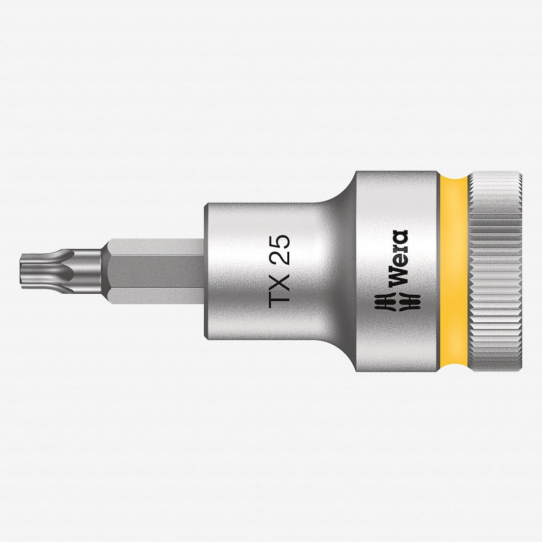 Wera 003831 1/2" Drive Zyklop Torx Bit Socket with Holding Function T25 ...