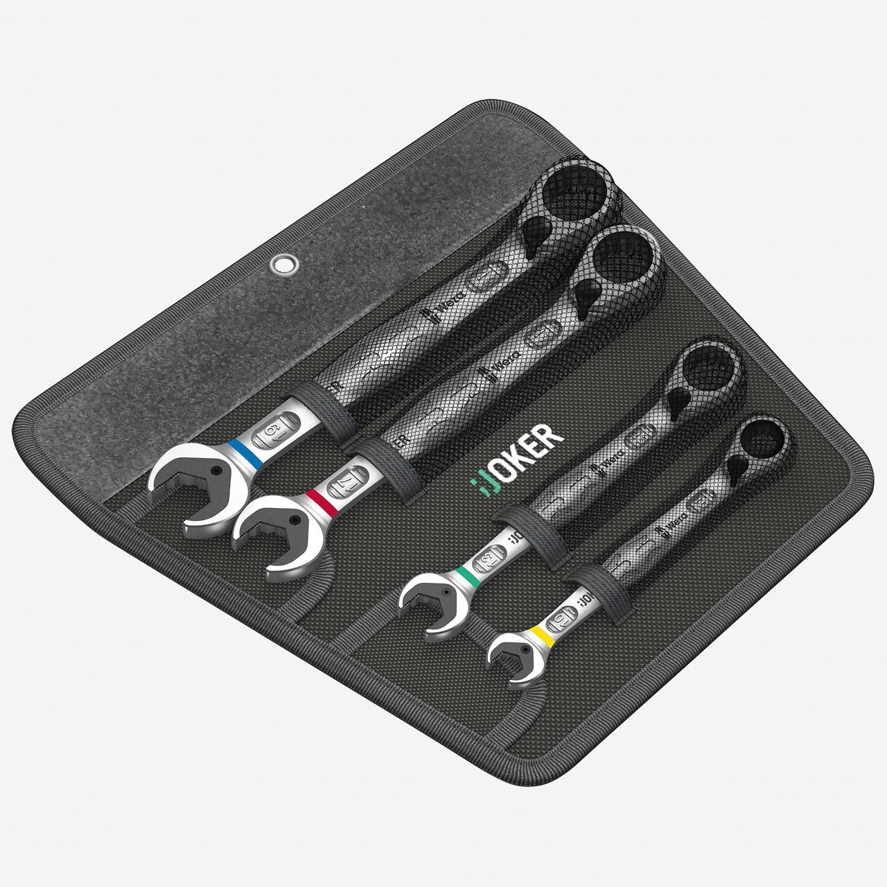 Wera 020090 Joker Combination Wrench with Switch 4 Piece Set - Metric ...