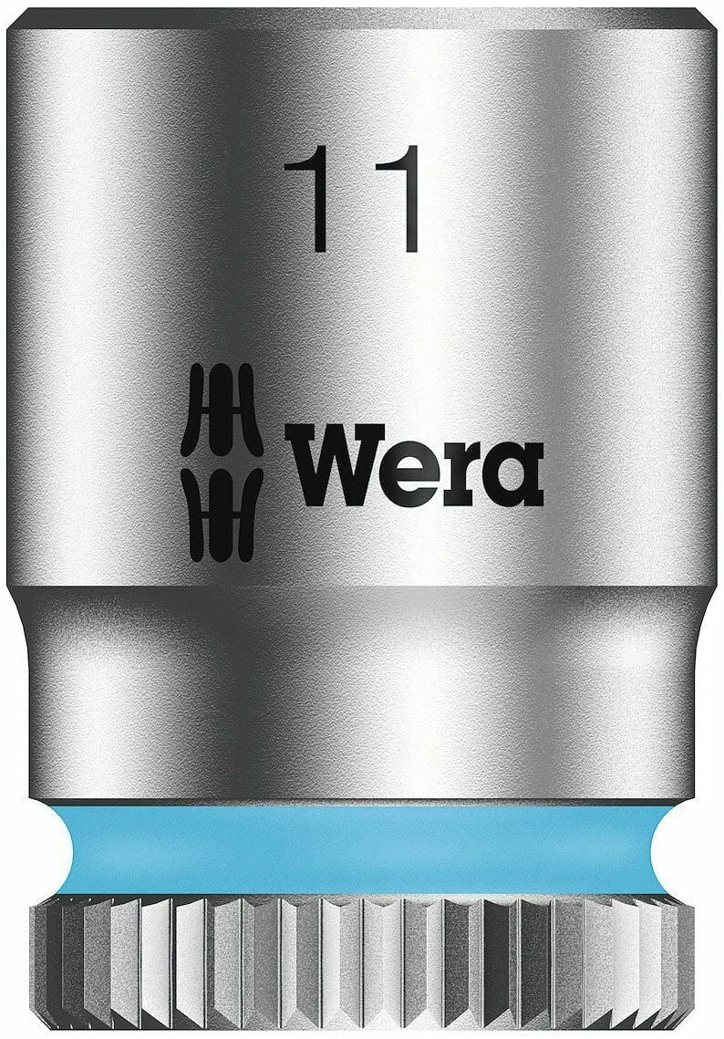 Wera 05003510001 Zyklop 8790 HMA 1/4" Socket, 11mm Hex Head - Walmart.com