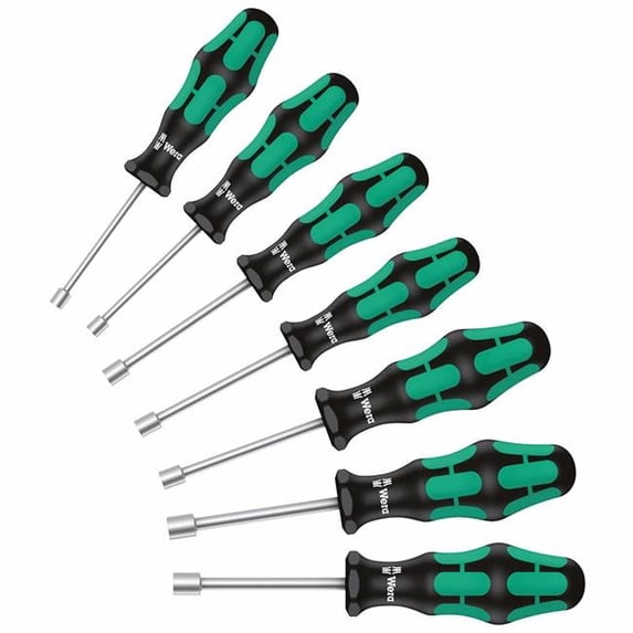 Wera 05029510001 Metric Hollow Shaft Nutdriver Set (7-Piece) - Walmart.com