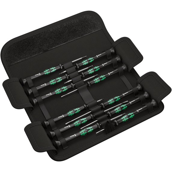 Wera 05073675001 Kraftform Micro-Set/12 Sb 1 Screwdriver Set C80 ...