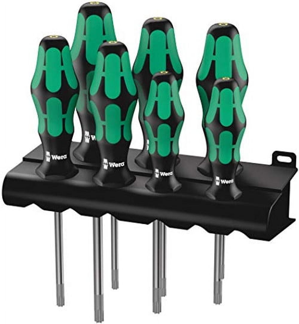 Wera 05223161001 367/7 Torx Hf Kraftform Plus Screwdriver Set w/Holding ...