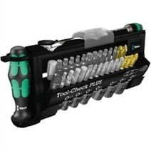 Wera 05057127001 Assorted Bit Set & Bit-Safe, 61 Piece - Walmart.com