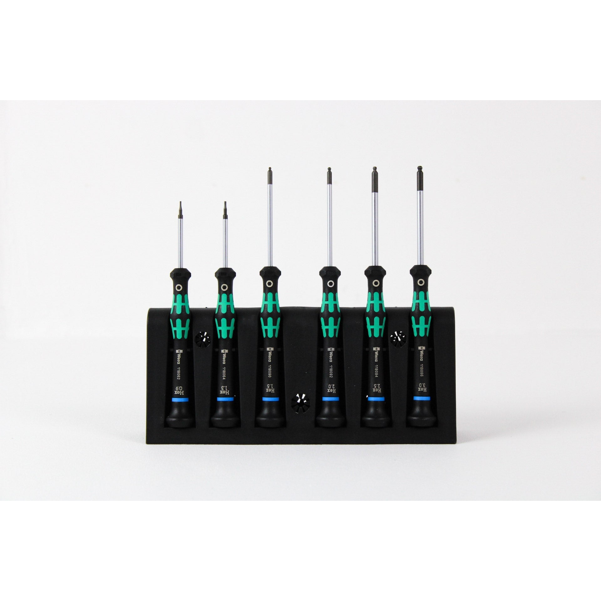 Wera 05118156001 2052/6 Hexagon Screwdriver Set With Rack, Multi ...
