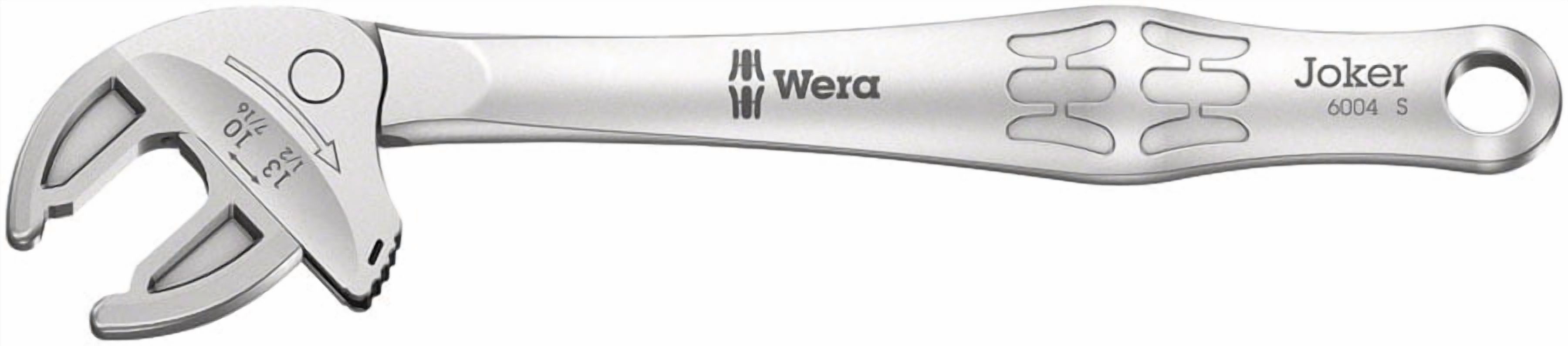Wera Adjustable Steel Wrench, Metric and Imperial Hex Bolt Tool ...