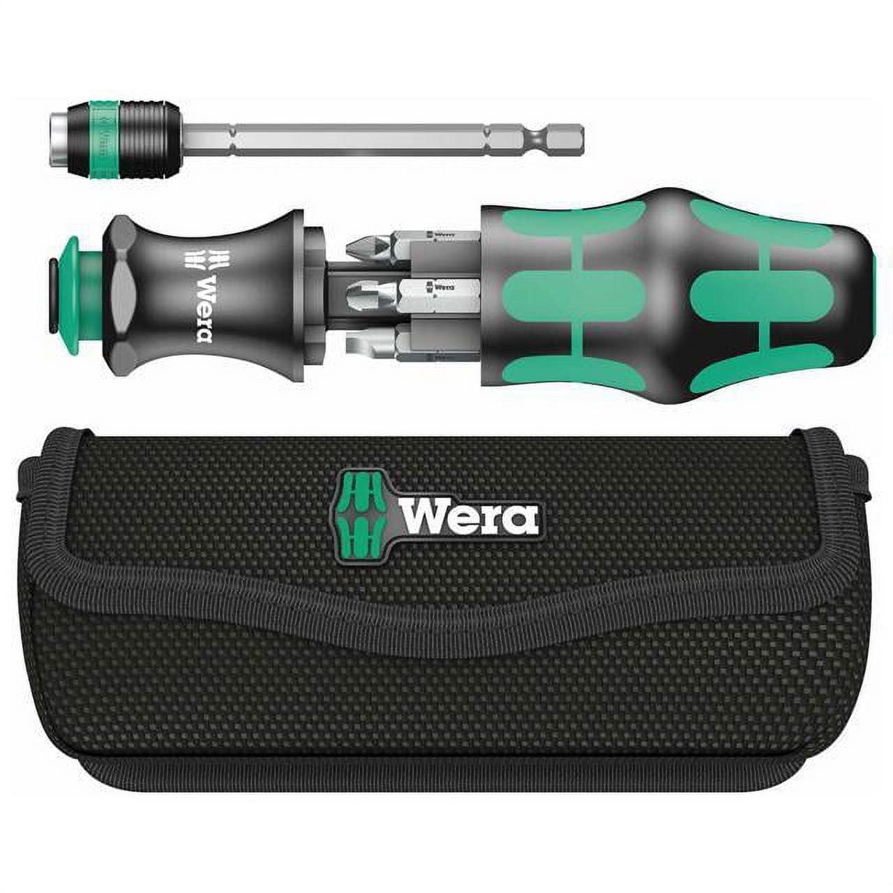 Wera 7-In-1 Phillips Head Bitholding Screwdriver with Removable Bayonet ...