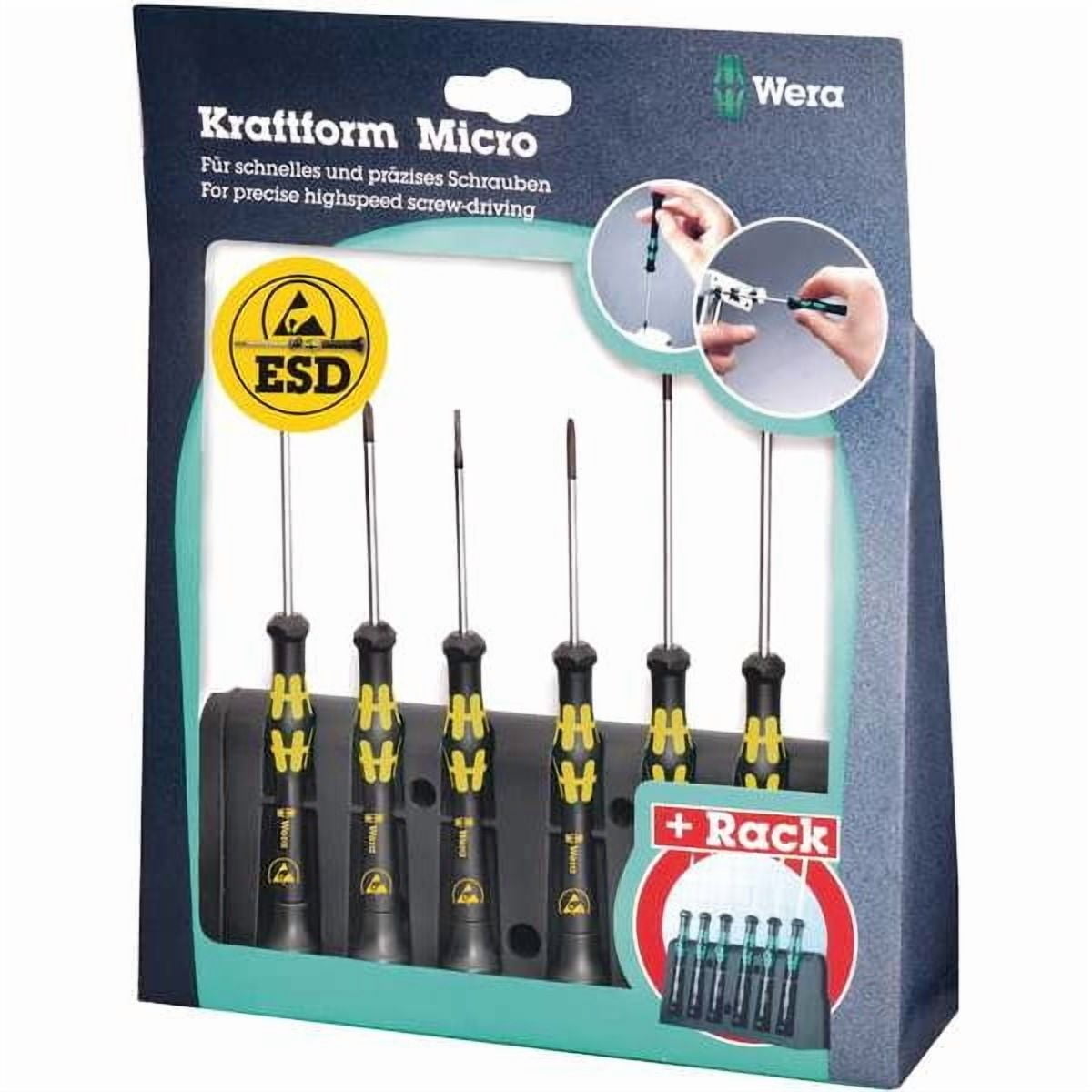 Wera ESD Safe Screwdriver Set, NmPcs6 05030170001 - Walmart.com