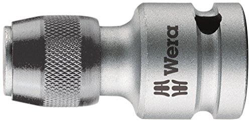 Wera Female Square 784 B/1 Quick-Release Chuck, Adaptor 1/4" x 3/8 ...