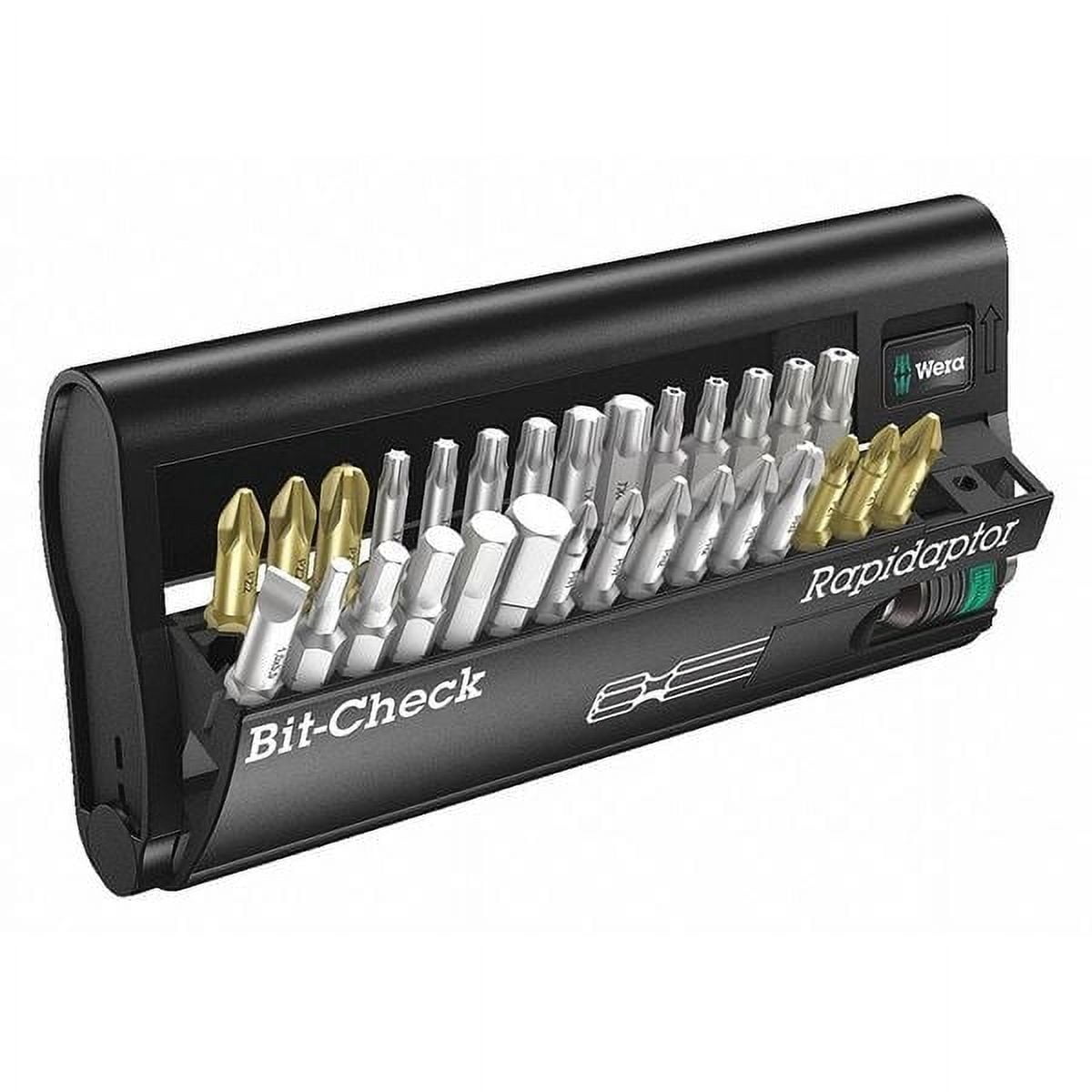 Wera 29 Piece Hex/Torx Bit Set, 1/4 in 05056440001 - Walmart.com