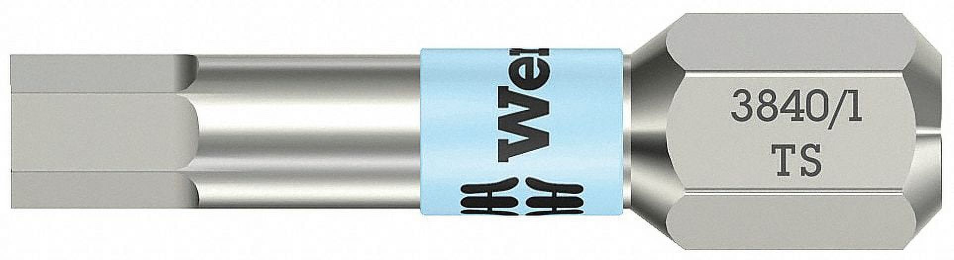 Wera Insert Bit,SAE,1/4",Hex,9/64",1",SS 05071063001 - Walmart.com