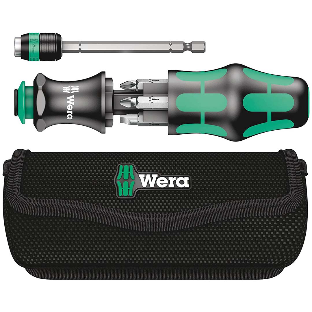 Wera Multi-Bit Screwdriver 7-in-1 with Bit Storage in Handle - Walmart.com