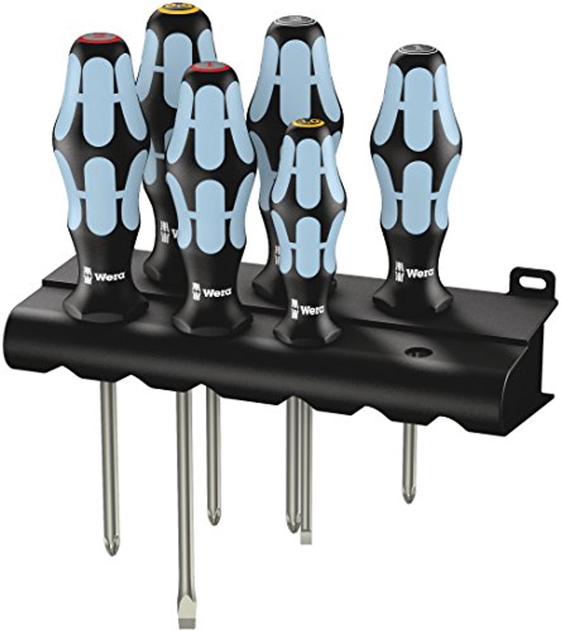 Wera Stainless Steel Screwdriver Set with Rack (6 Piece) - Walmart.com