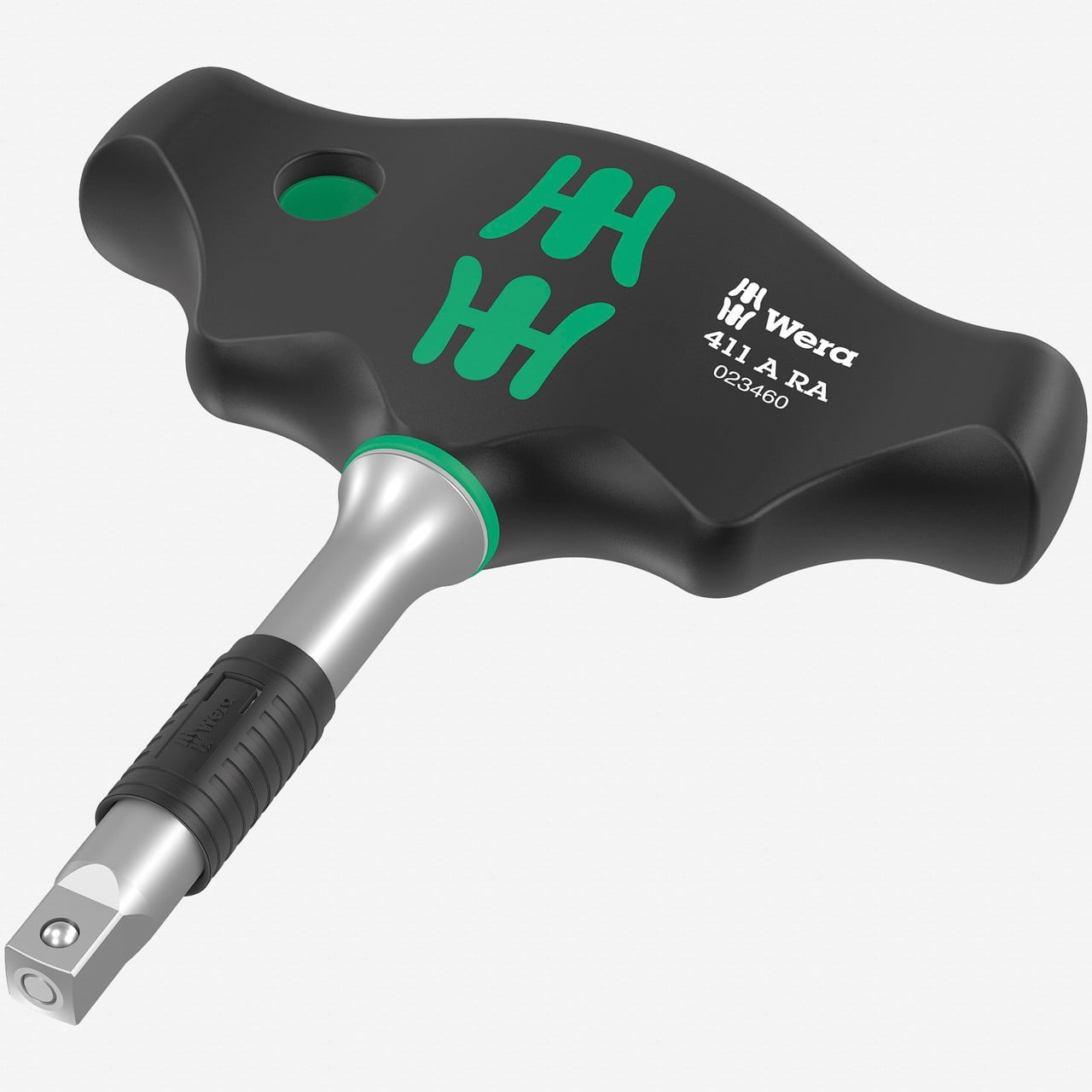 Wera 05023460001 411 A RA T-handle adapter screwdriver with ratchet ...