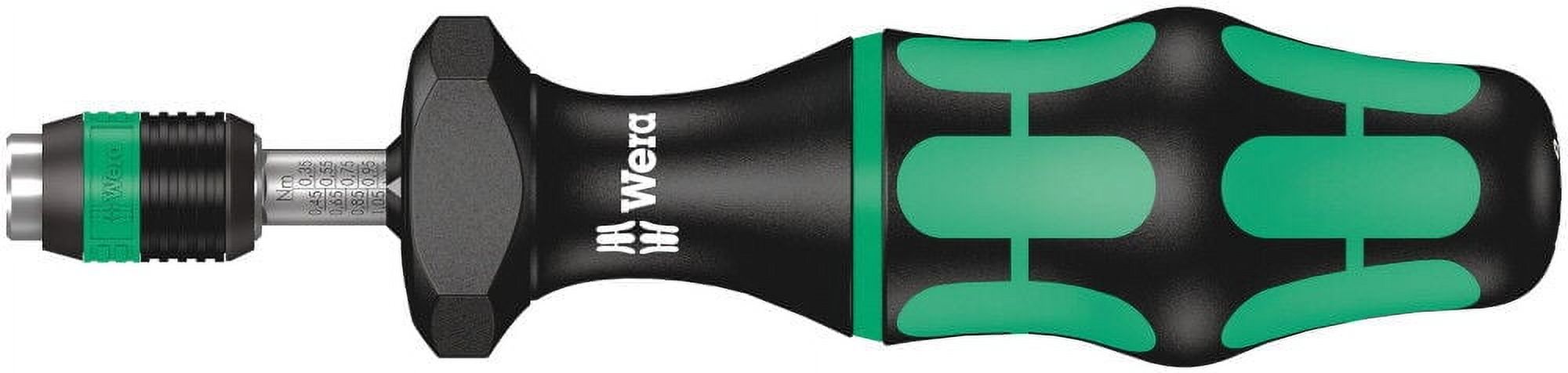 Wera Tools 7400 Kraftform Adjustable Torque Screwdriver With Rapidaptor ...
