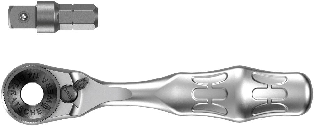 Wera Tools 8001 A Zyklop Mini 1 Bit 1/4In Sb Ratchet 2Pc - Walmart.com