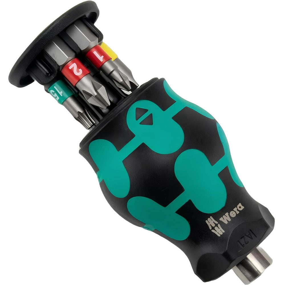 Wera Tools Kraftform Kompakt Stubby Magazine 1 Screwdriver With Bits ...