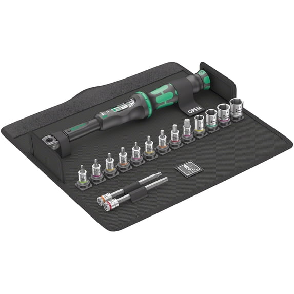 Wera Bicycle-Set Torque 1 Torque Wrench, 2.5-25Nm - 1/4'' Drive, Set ...