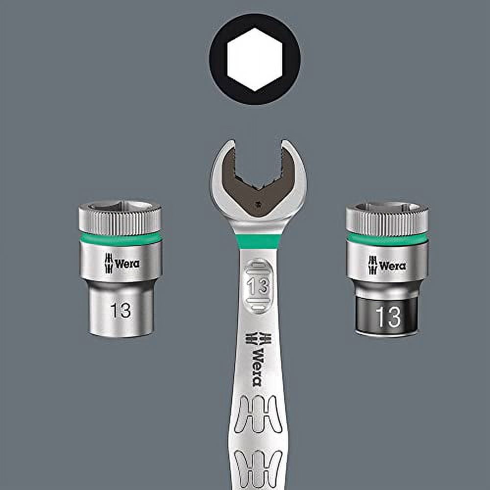 Wera Zyklop 8790 HMC 1/2" Socket, Hex head 9/16" x Length 37mm ...