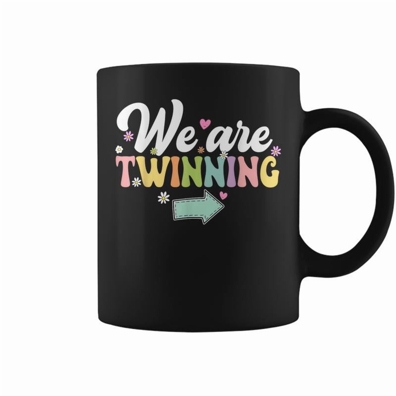 Were Twinning With My Bestie Twin Day Spirit Week Retro 70S Coffee Mugs ...