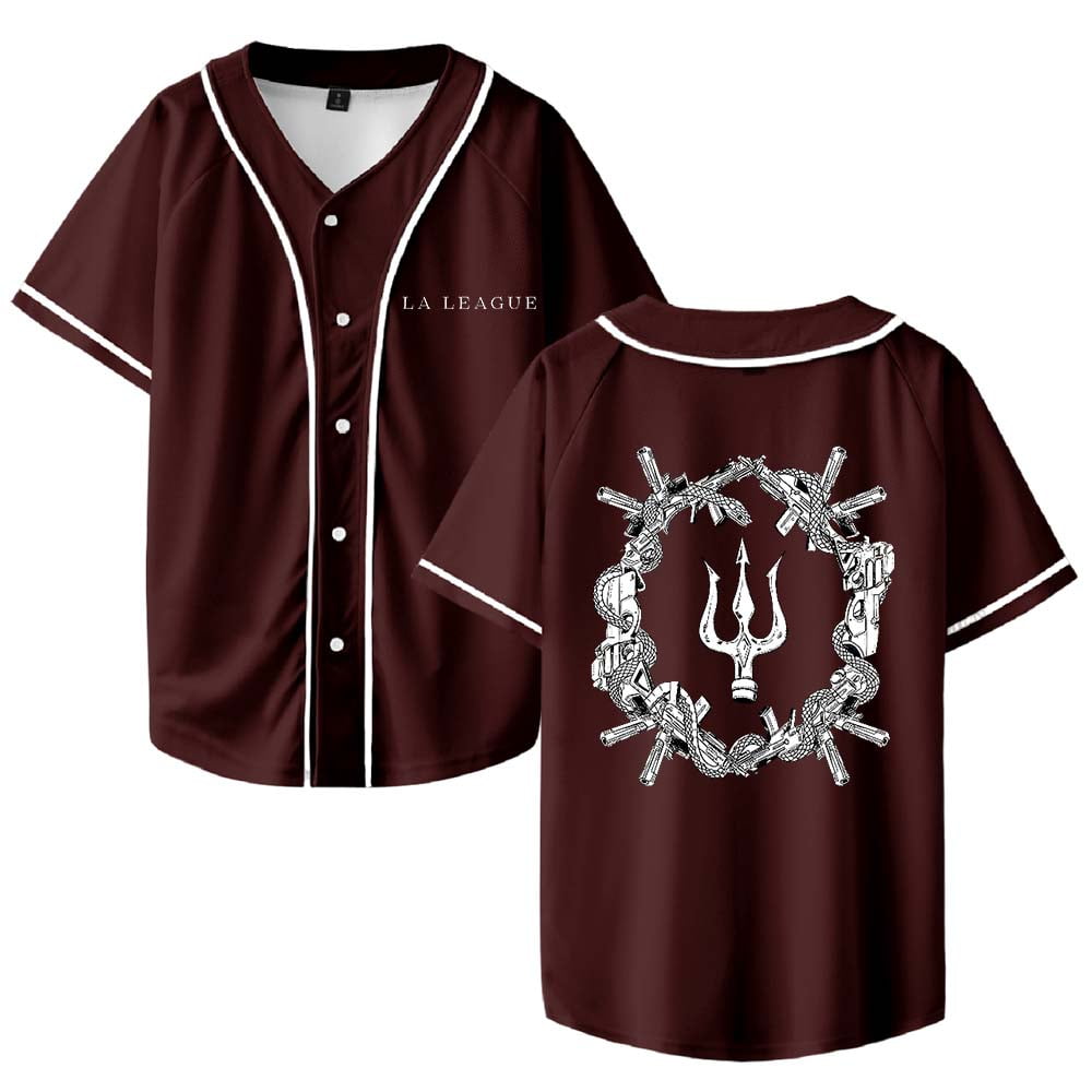 Werenoi Merch Baseball Jersey Shirt V-Neck Women Men Casual Short ...