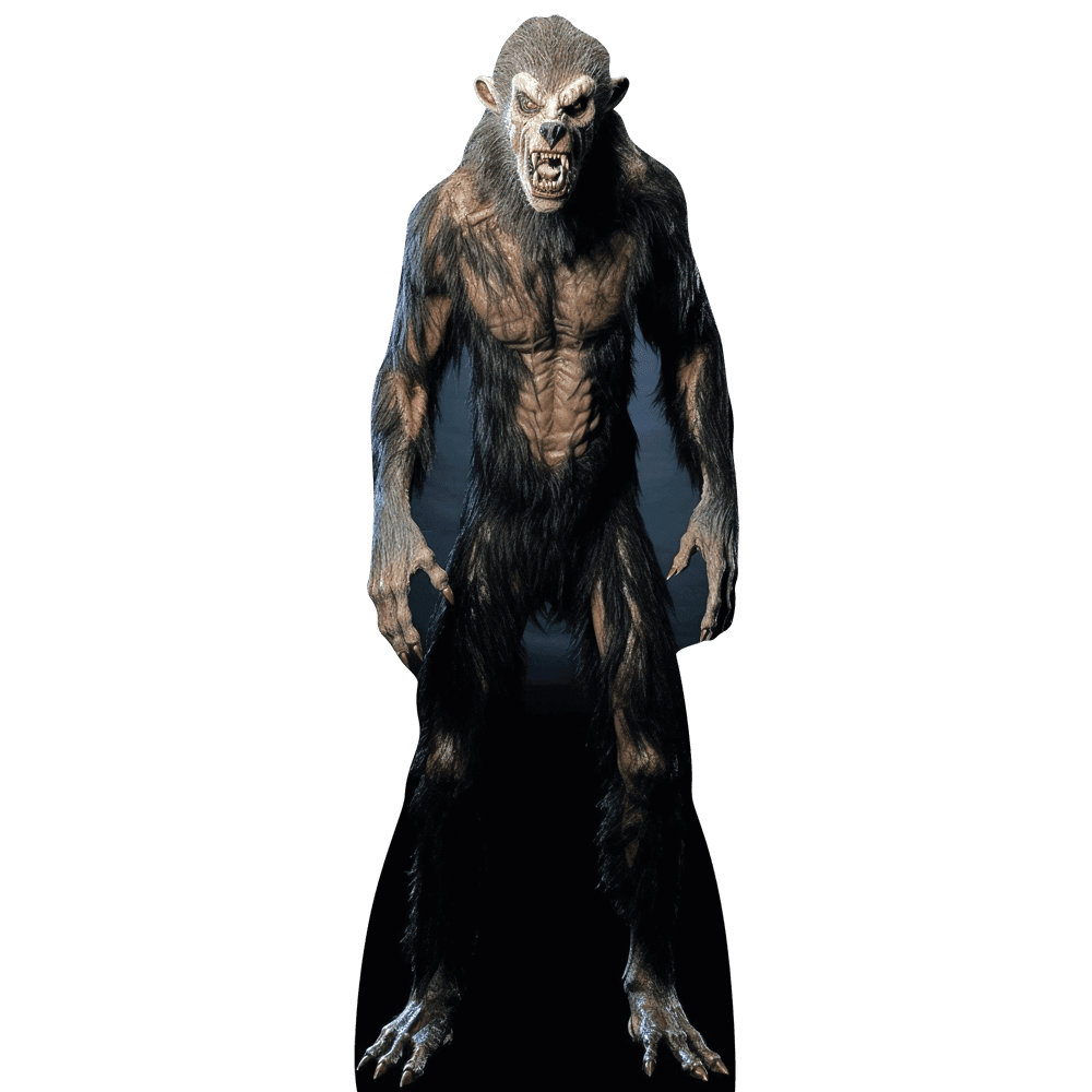 Werewolf (Hairy) Mini Cardboard Cutout Standee - Walmart.com