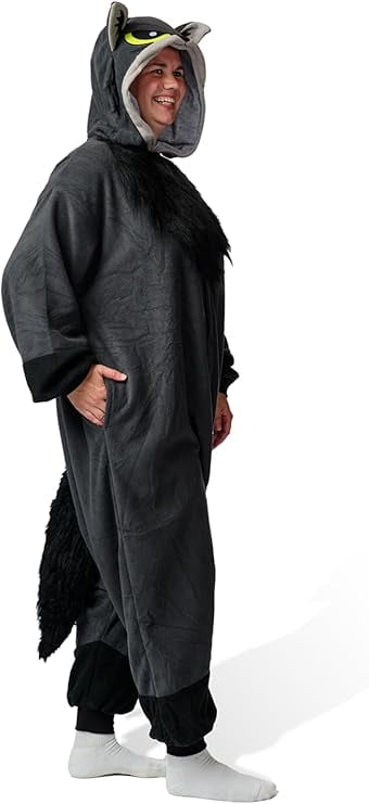 Werewolf Kigurumi Unisex Adult Onesie Pajamas Animal One Piece Costume ...