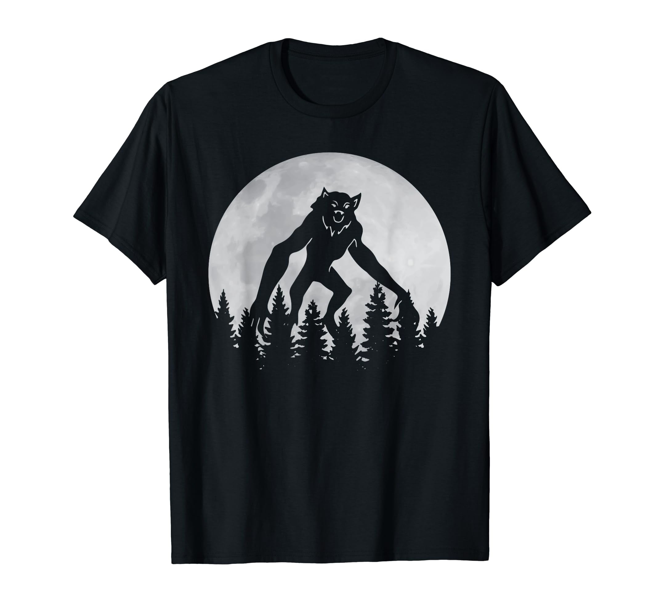Werewolf Moon Full Moon Werewolf Howling Werewolf T Shirt