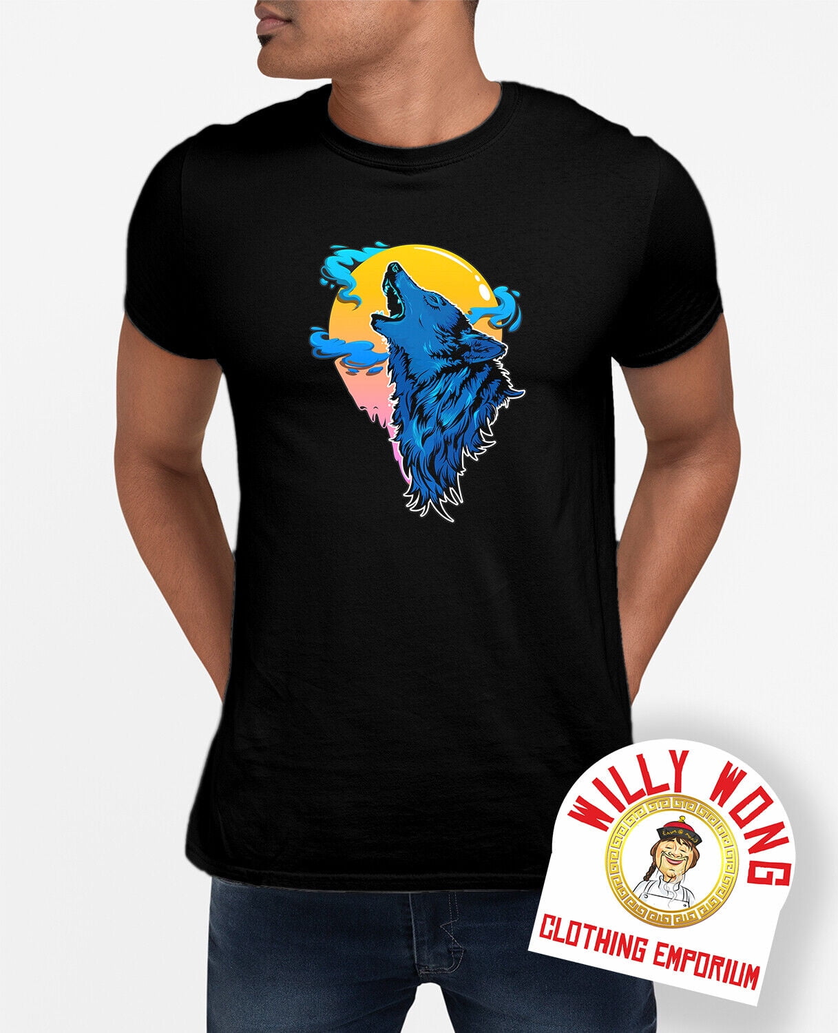 Werewolf Moon T-shirt Logo classic 60s 70s 80s Retro Poster Tee Gift UK ...