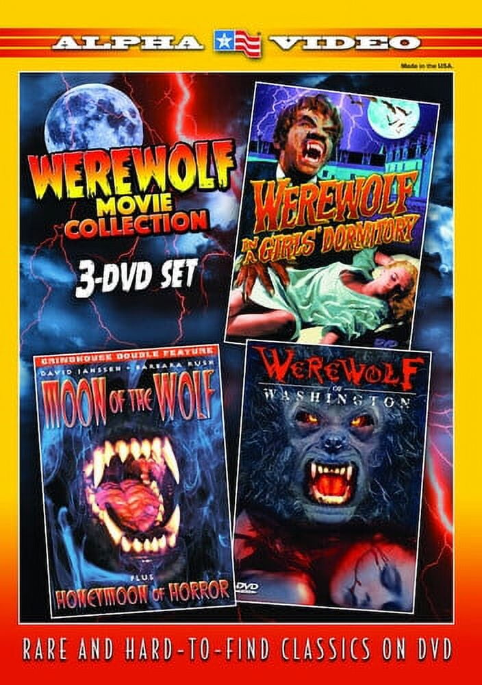 Werewolf Movie Collection (DVD), Alpha Video, Horror - Walmart.com